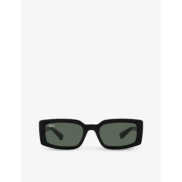 Ray-ban Acetate Pillow-frame Sunglasses - Black