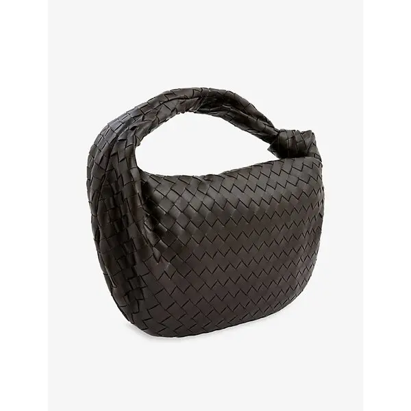 Bottega Veneta Jodie Leather Top-handle Bag - Fondant
