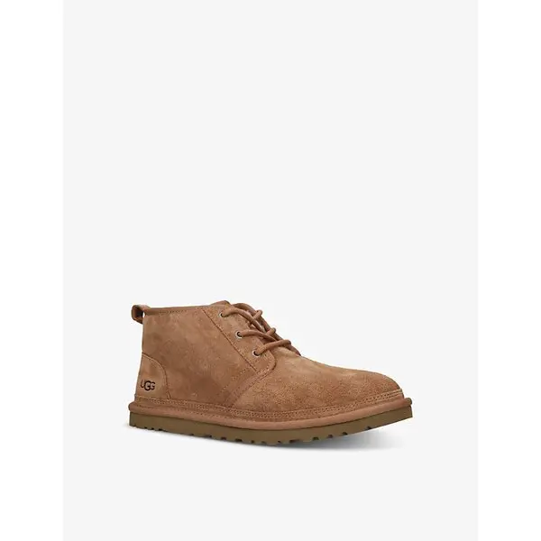 UGG Neumel Logo-debossed Suede Chukka Boots - Tan