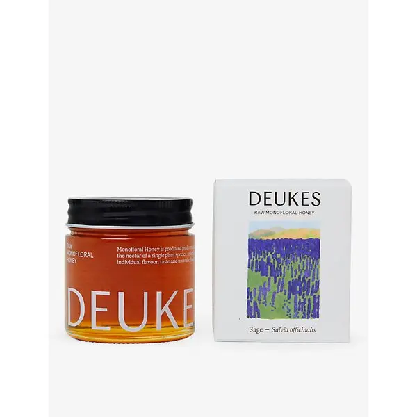 DEUKES Raw Monofloral Sage Honey 250g