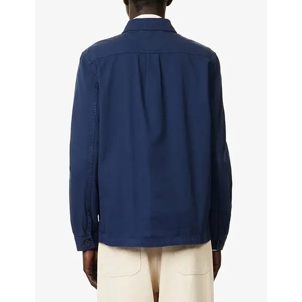 Paul Smith Floral-embroidered Cotton Chore Jacket