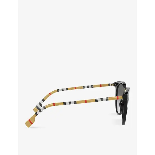 Burberry Phantos-frame Acetate Sunglasses - Black