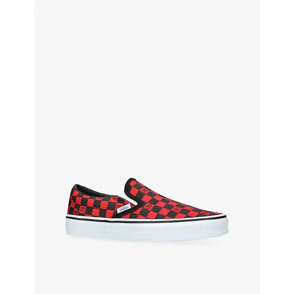 Valentino Garavani X Vans Checked Canvas Slip-on Trainers