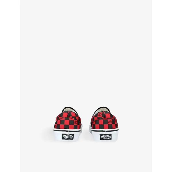 Valentino Garavani X Vans Checked Canvas Slip-on Trainers