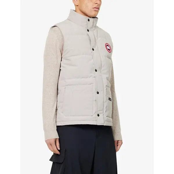 Canada Goose Freestyle Padded Shell-down Gilet - Limestone