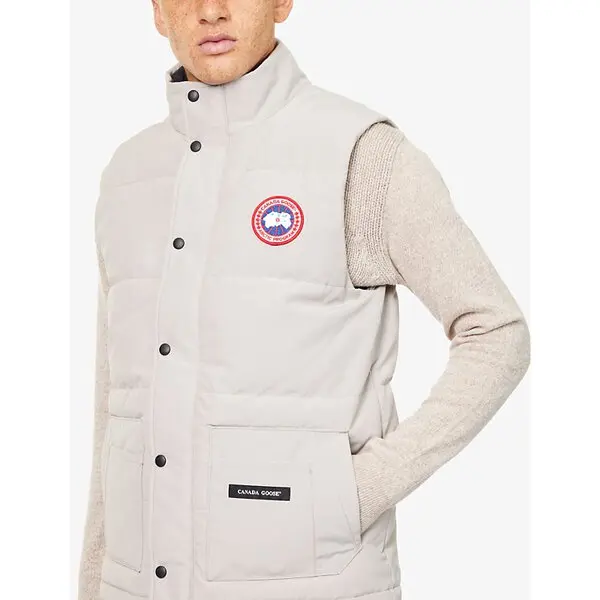 Canada Goose Freestyle Padded Shell-down Gilet - Limestone