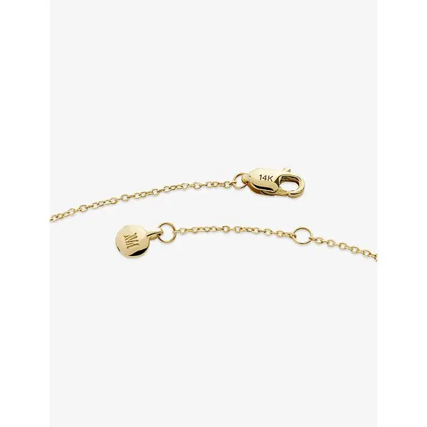 Monica Vinader Mini Initial G Stamp Bracelet