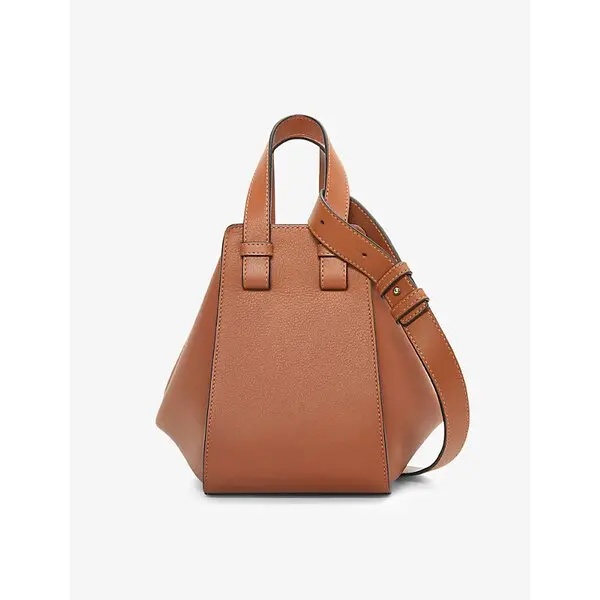 Loewe Hammock Small Leather Shoulder Bag - Tan