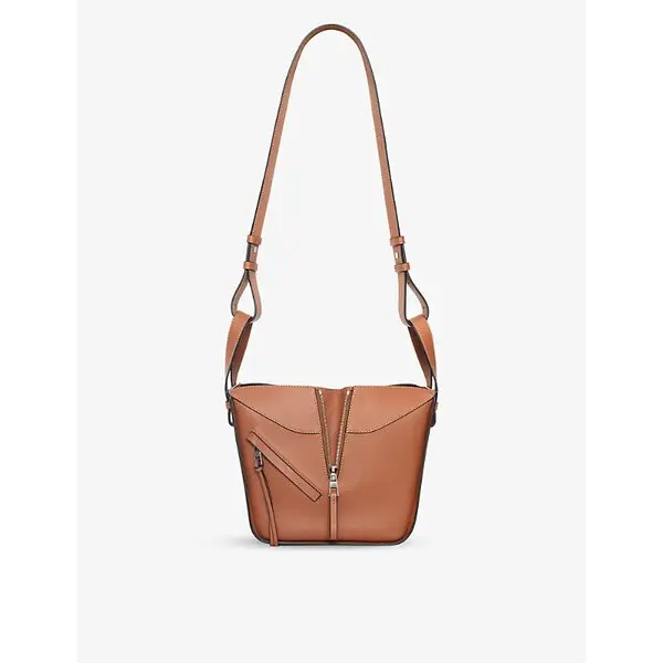 Loewe Hammock Small Leather Shoulder Bag - Tan