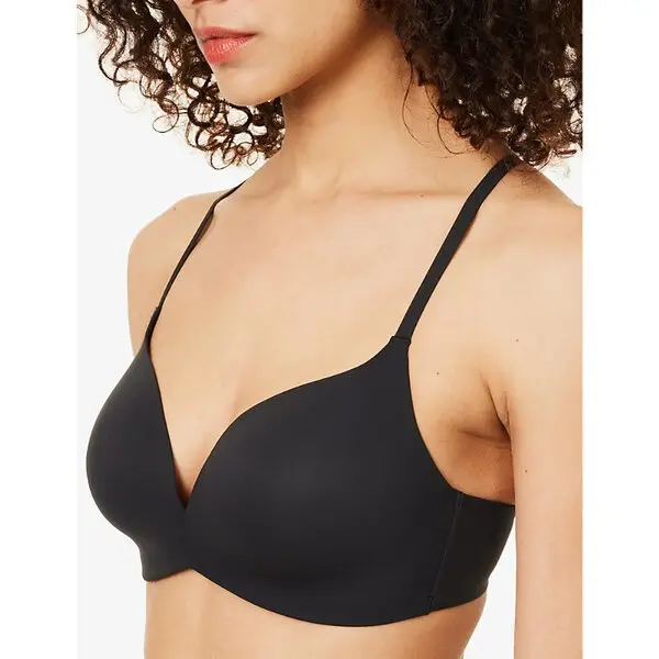 Wacoal Ines Stretch-woven Bra - Black