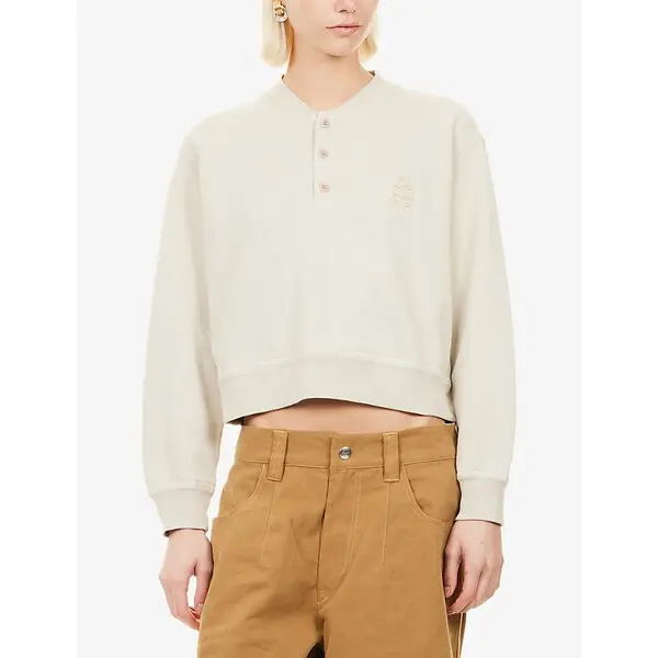 Isabel Marant Étoile Cropped Sweatshirt