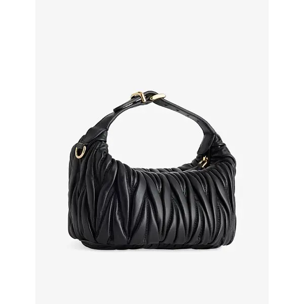Miu Miu Matelassé Leather Top Handle Bag