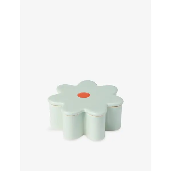 THE CONRAN SHOP Oddments Bits And Bobs Stoneware Trinket Box - Celadon Mango