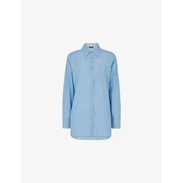 Whistles Striped Cotton Shirt