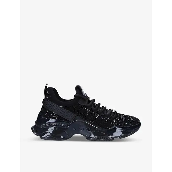 Steve Madden Maxima R Studded Textile Trainers