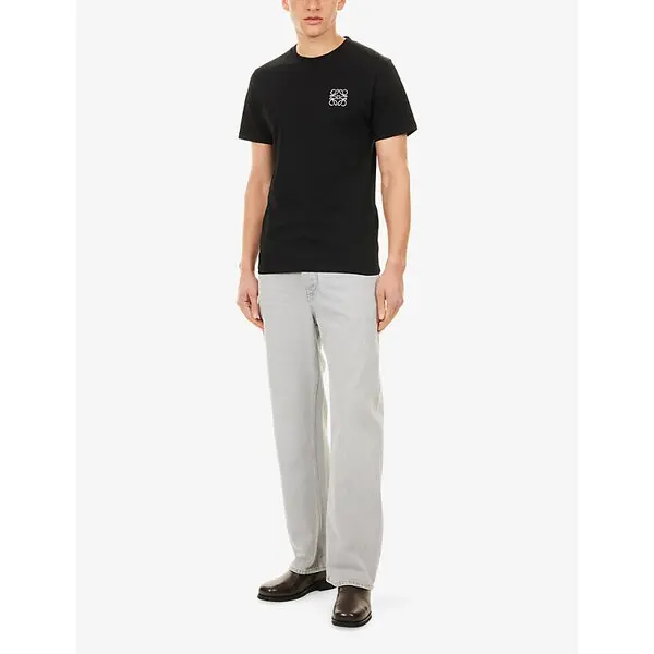 Loewe Anagram Crewneck Cotton-jersey T-shirt