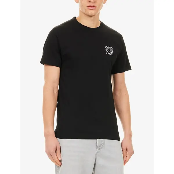 Loewe Anagram Crewneck Cotton-jersey T-shirt