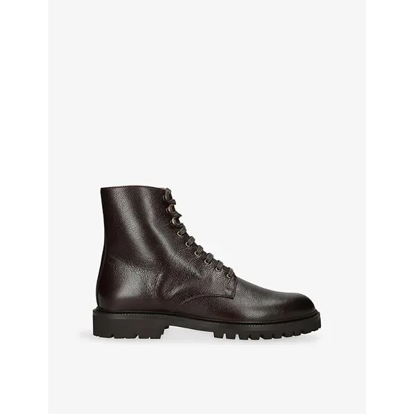 Brunello Cucinelli Lace-up Leather Boots