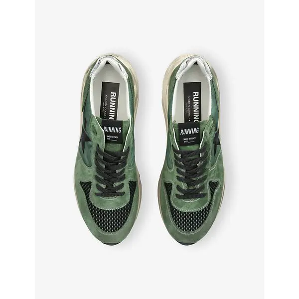 GOLDEN GOOSE Running Sole Suede Trainers