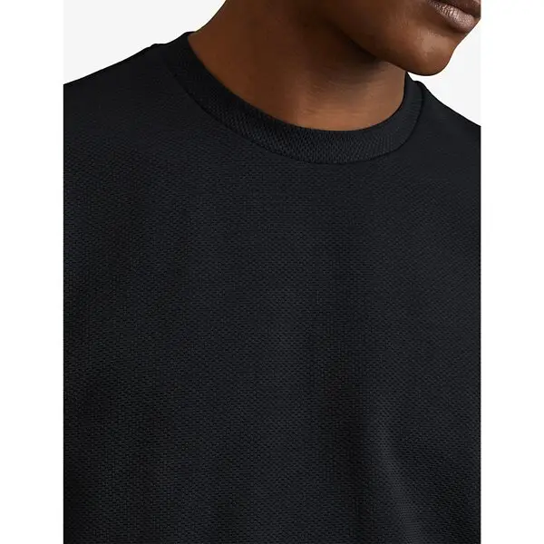 REISS Wick Textured Stretch-woven T-shirt