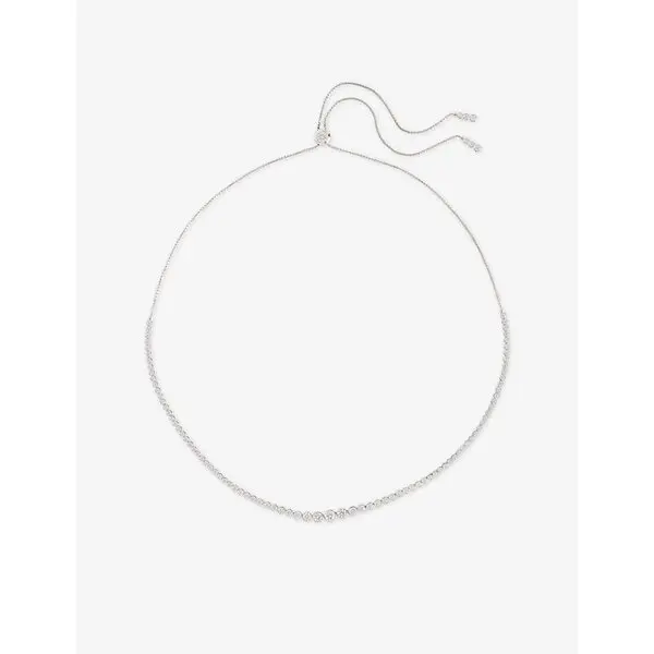 CARAT* LONDON Quentin Sterling- And Cubic Zirconia Necklace - Silver