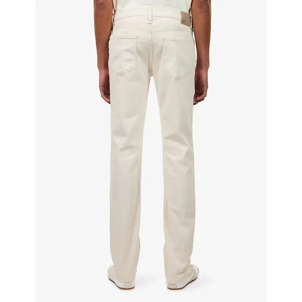 Paige Transcend Federal Slim Straight Leg Jeans - Sea Shell