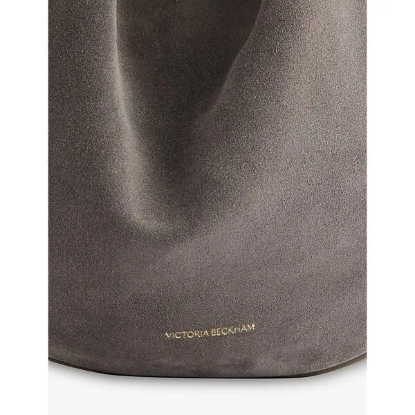 Victoria Beckham Plié Leather Hobo Bag