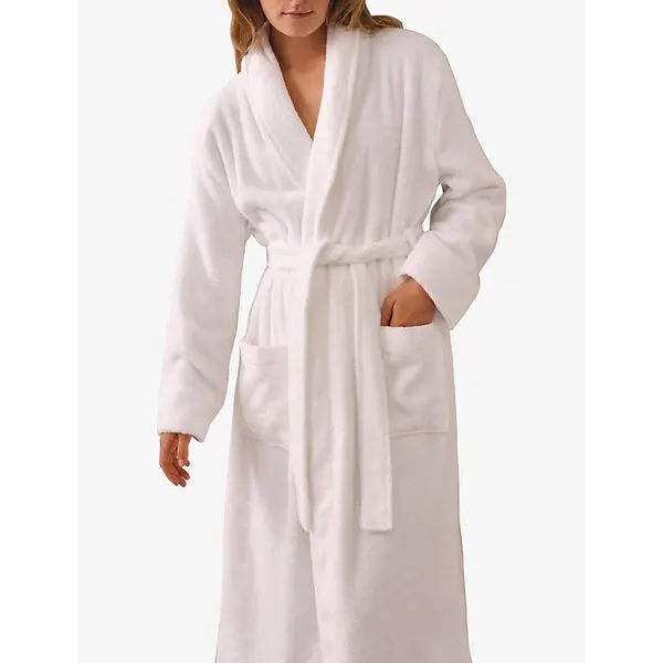 THE WHITE COMPANY Ultimate Regular-fit Cotton-blend Robe