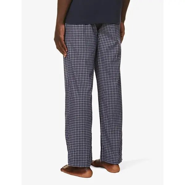 Derek Rose Braemar Cotton-flannel Pyjama Bottoms