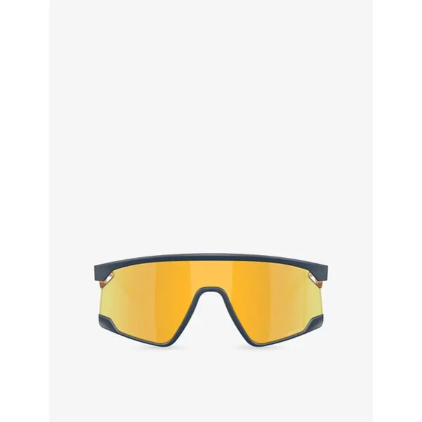 Oakley Shield-frame Nylon Sunglasses - Blue