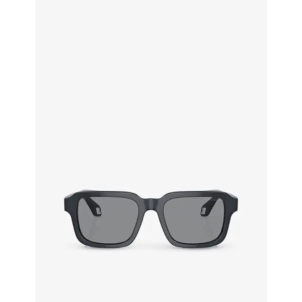 Giorgio Armani Ar8194u Rectangular Sunglasses - Blue