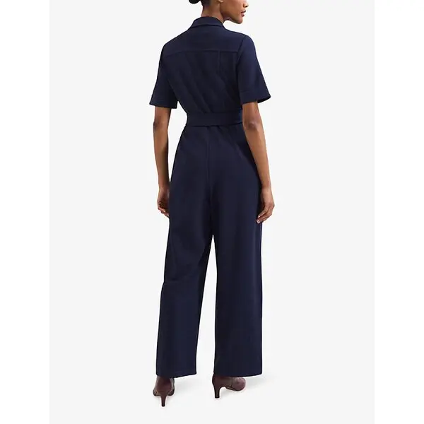 PHASE EIGHT Tabitha Wide-leg Woven Jumpsuit