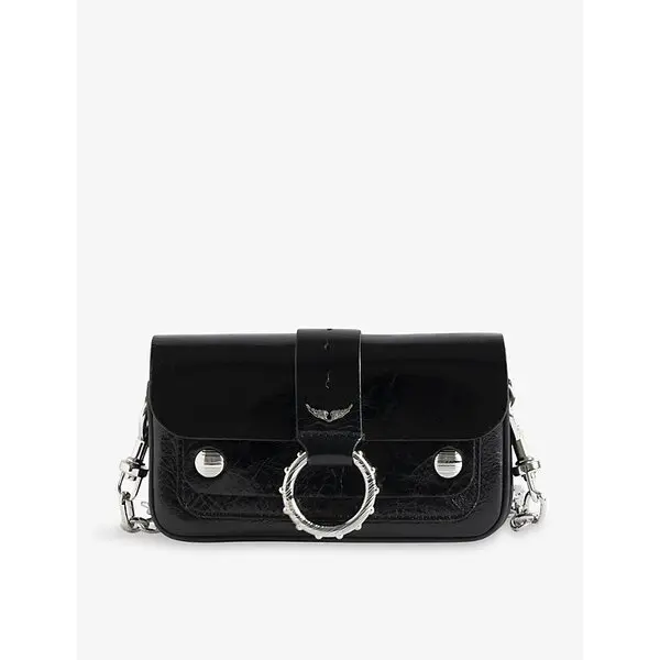 Zadig&Voltaire Patent-leather Wallet Bag - Black