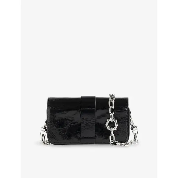 Zadig&Voltaire Patent-leather Wallet Bag - Black