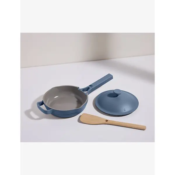 OUR PLACE Mini Always 2.0 Aluminium Cooking Pan 21.6cm - Blue Salt