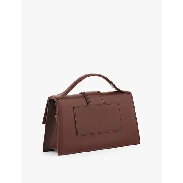 Jacquemus Le Grand Bambino Leather Top-handle Bag - Brown