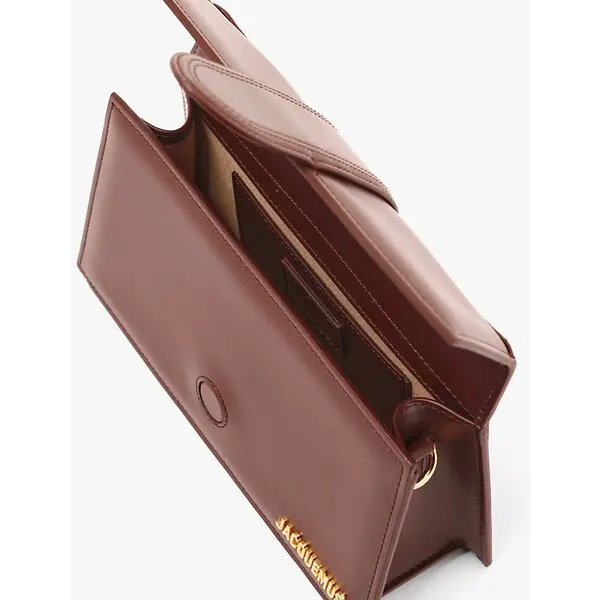 Jacquemus Le Grand Bambino Leather Top-handle Bag - Brown