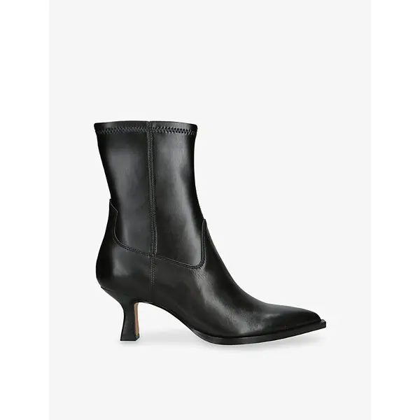 Dolce Vita Arya Leather Heeled Ankle Boots