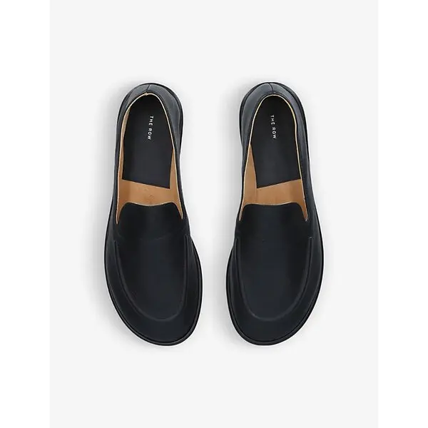 THE ROW Canal Leather Loafers