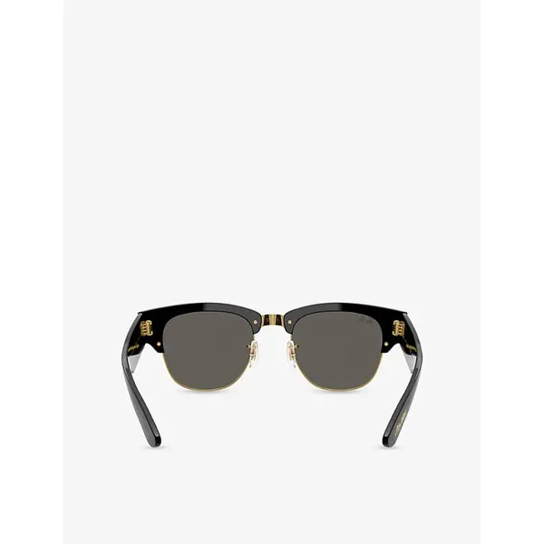Ray-ban Mega Clubmaster Acetate Sunglasses - Black