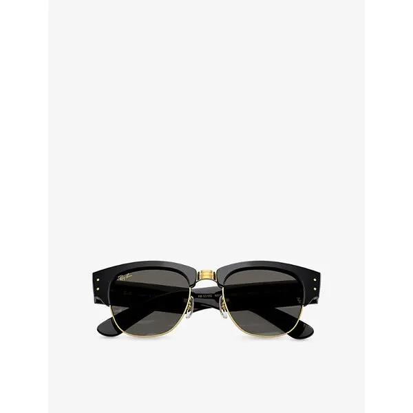 Ray-ban Mega Clubmaster Acetate Sunglasses - Black