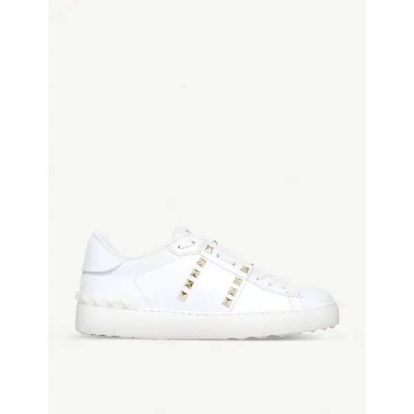 Valentino Garavani Rockstud Leather Low-top Trainers