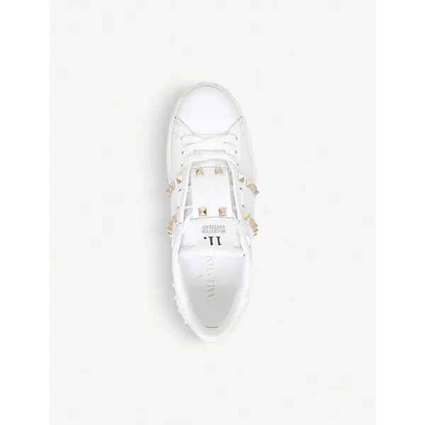Valentino Garavani Rockstud Leather Low-top Trainers
