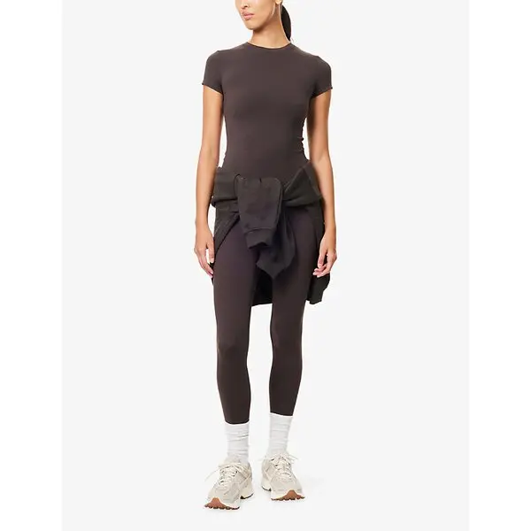 ADANOLA Ultimate 7/8 Gym Leggings - Coffee