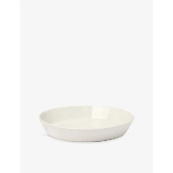 THE CONRAN SHOP Fade Set Of Two Deep Porcelain Plates 22cm - Milk