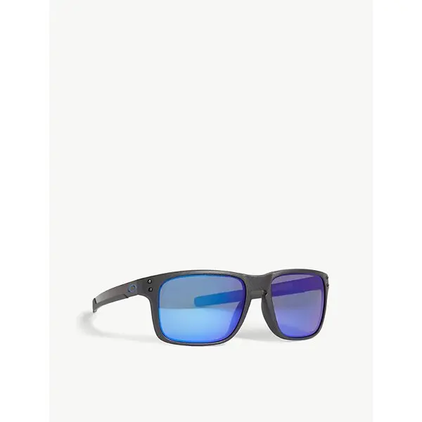 Oakley Holbrook Mix Rectangle-frame Sunglasses - Grey