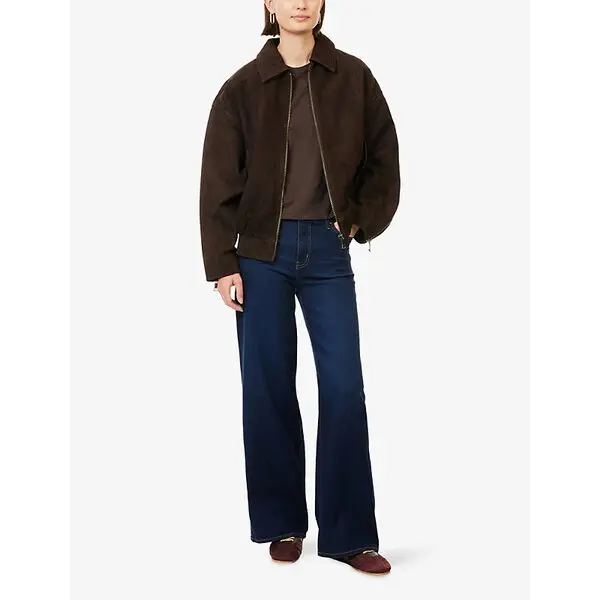 FRAME Le Slim Palazzo Wide-leg Jeans