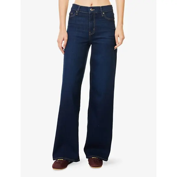 FRAME Le Slim Palazzo Wide-leg Jeans