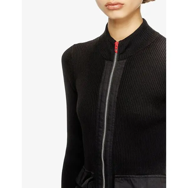 DIESEL® M-melissa Flap-pocket Knitted Cardigan