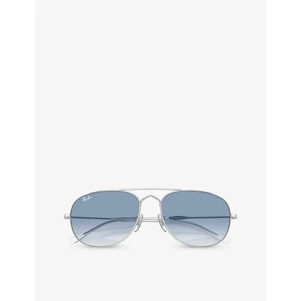 Ray-ban Pilot-frame Metal Aviator Sunglasses